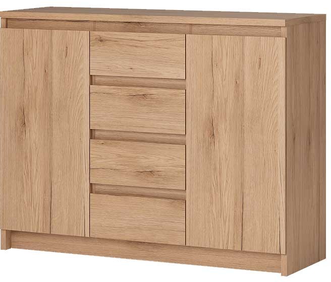 Komód Armadio Ada 2D 4S (sonoma tölgy) | Zondo.hu